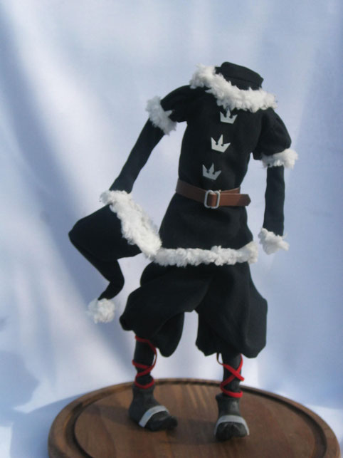 Sora Santa (miniature) – Kingdom Hearts – Little Tailor Cat